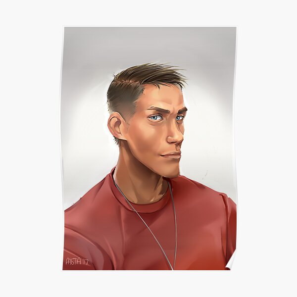 "tf2 scout portrait" Poster for Sale by rastamypasta | Redbubble