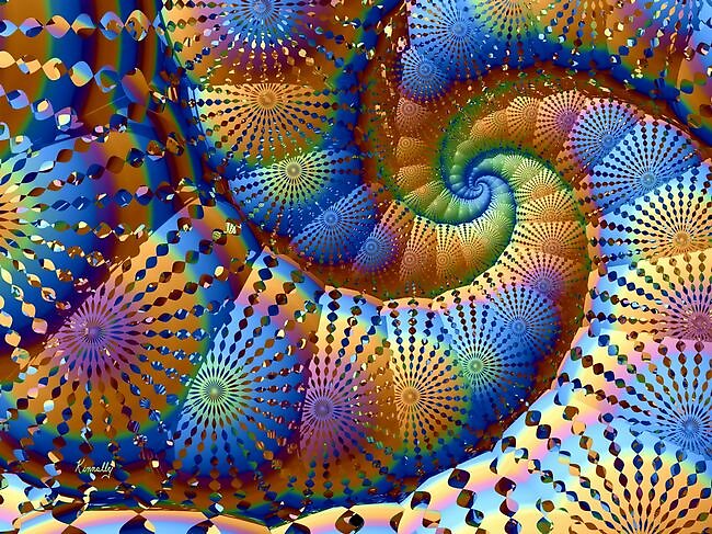 "Pastel Spiral" by Kinnally | Redbubble