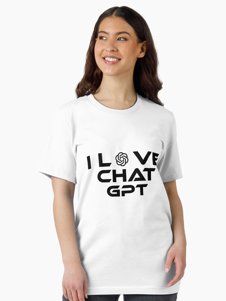 "I love Chat GPT" Essential T-Shirt for Sale by Mohamedprf | Redbubble