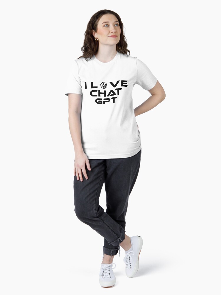 "I love Chat GPT" Essential T-Shirt for Sale by Mohamedprf | Redbubble