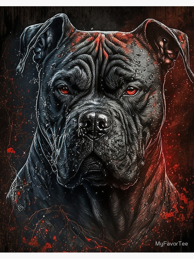"Cane Corso" Art Board Print for Sale by MyFavorTee | Redbubble