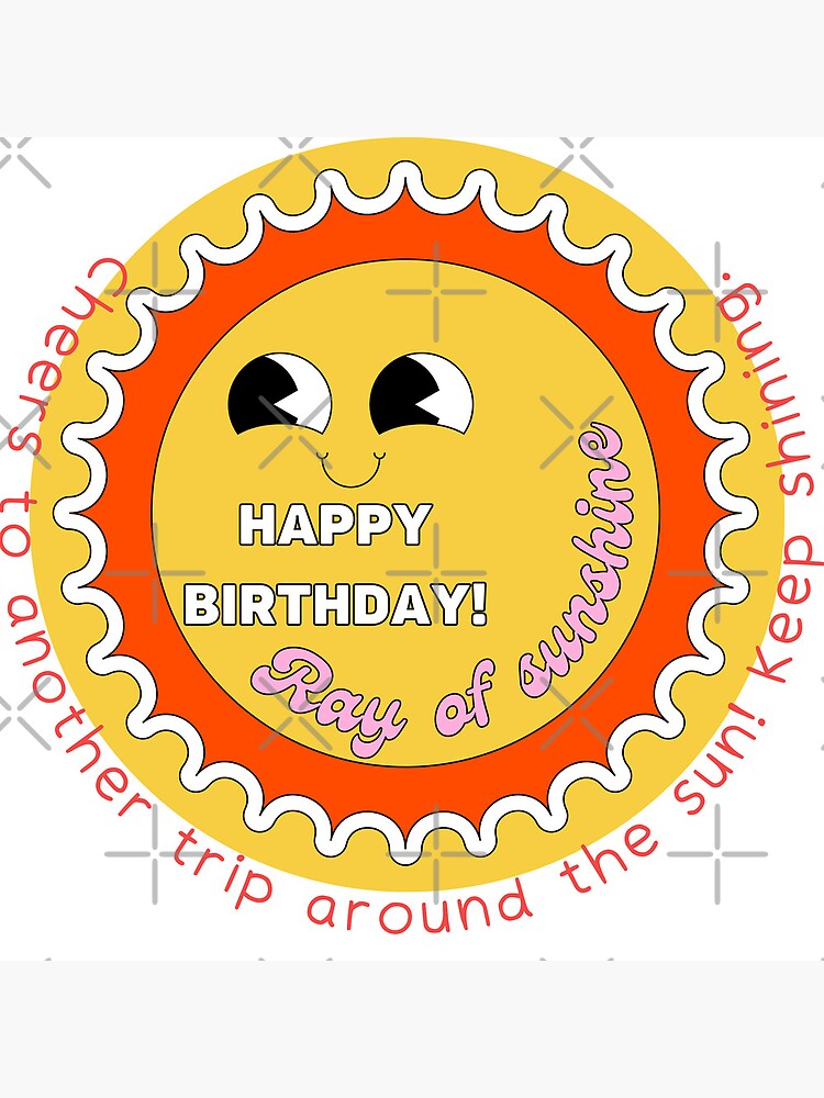 "Bright and Cheerful Birthday Greetings - Cheers to another trip around ...