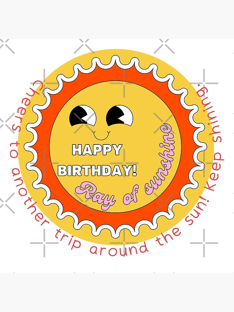 "Bright and Cheerful Birthday Greetings - Cheers to another trip around ...