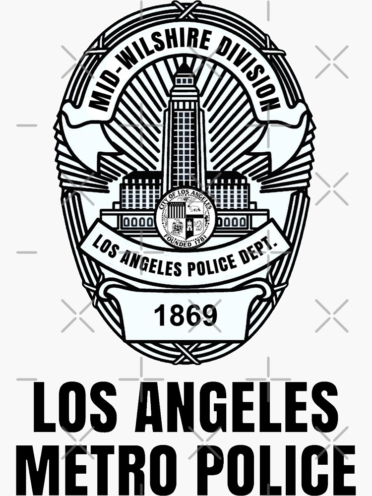 "THE ROOKIE - MID-WILSHIRE DIVISION METRO BADGE as seen worn by Tim ...