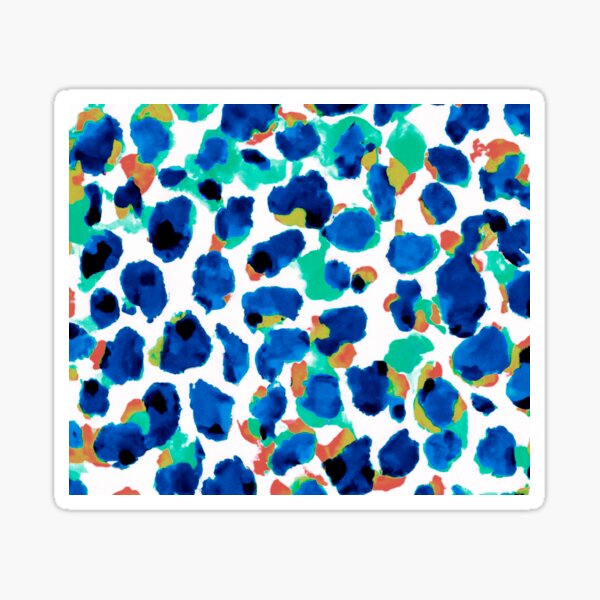 "Leopard Skin Spots" Sticker for Sale by timegraf | Redbubble