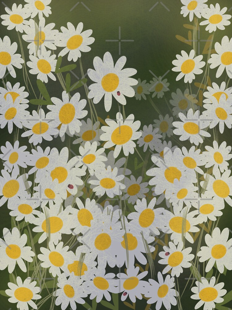 "Daisies" Sticker for Sale by HyperionGirl | Redbubble