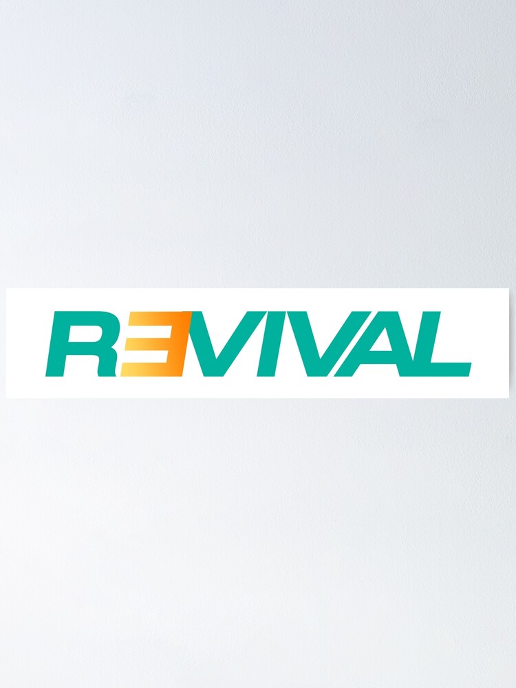 "Revival logo" Poster for Sale by Vinzer | Redbubble