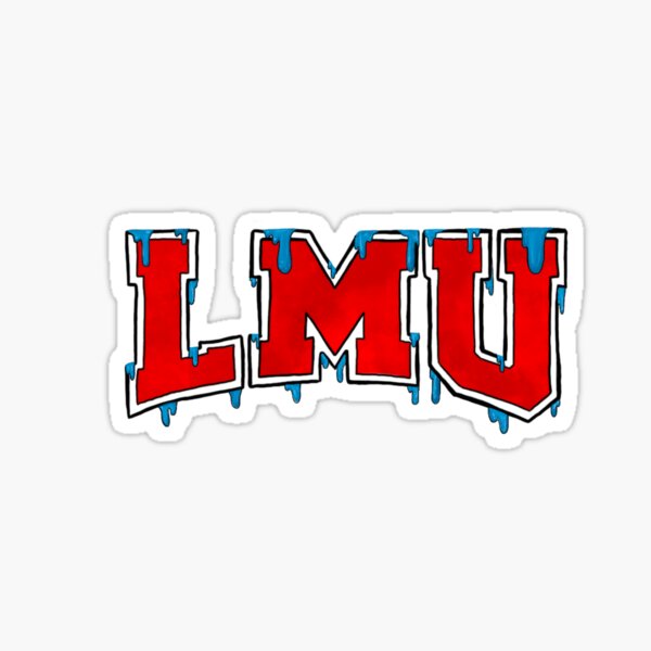 "LMU with drips " Sticker for Sale by sweetartdoodles | Redbubble