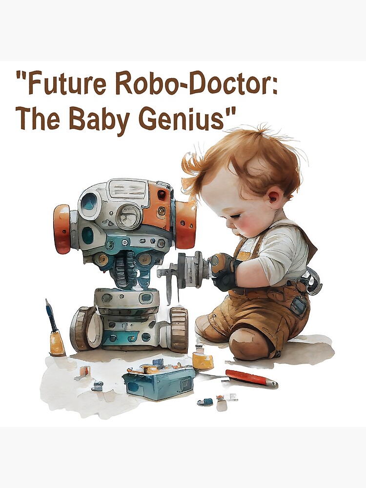""Future Robo-Doctor: The Baby Genius" Artificial intelligence cute ...
