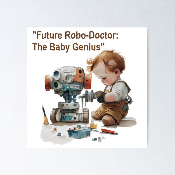 ""Future Robo-Doctor: The Baby Genius" Artificial intelligence cute ...