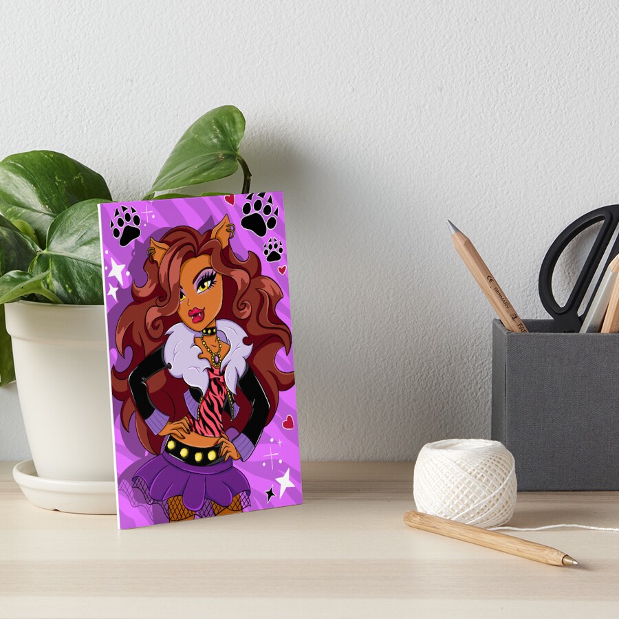 "Clawdeen Wolf" Metal Print for Sale by Amunoz13 | Redbubble