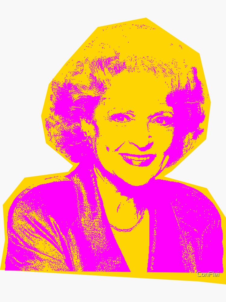 "Rose" Sticker by ConFlei | Redbubble