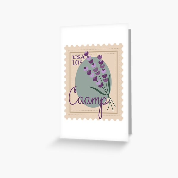 "Caamp band stamp " Greeting Card for Sale by gabmarie | Redbubble