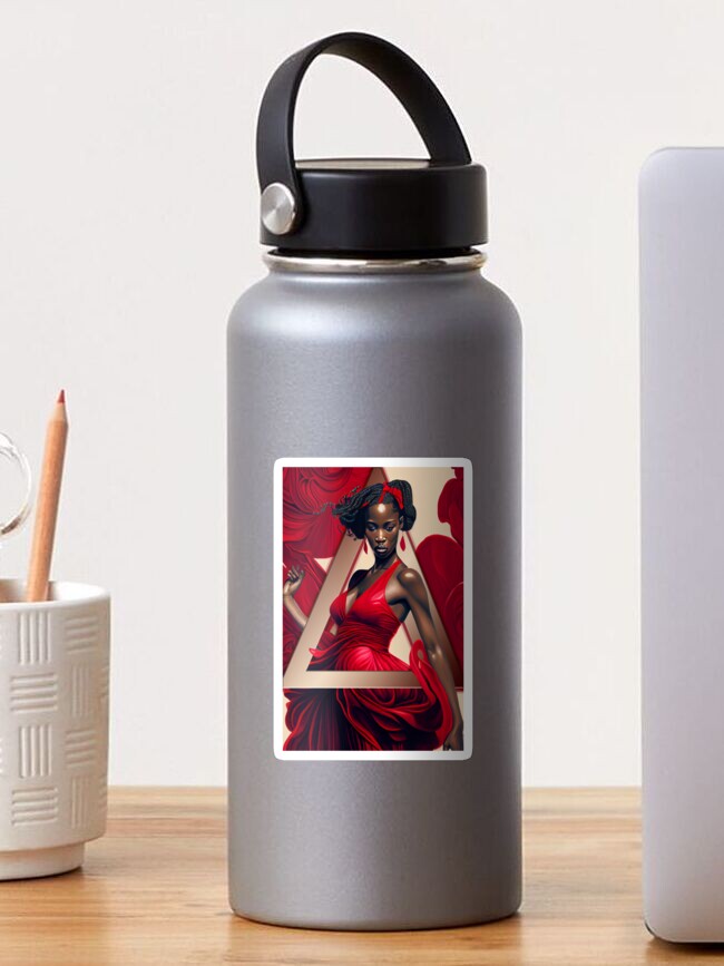 "Delta Sigma Theta - Igniting the Flame of Service" Sticker for Sale by ...