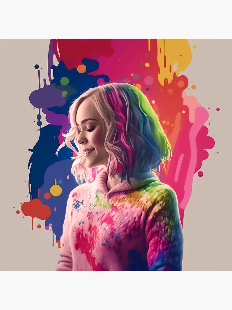 "Enid Sinclair with Colors Art" Poster for Sale by destinykrainbow ...