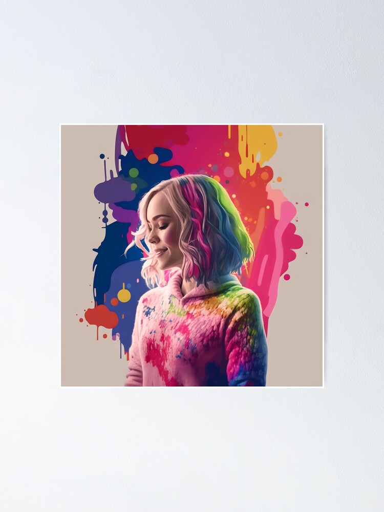 "Enid Sinclair with Colors Art" Poster for Sale by destinykrainbow ...