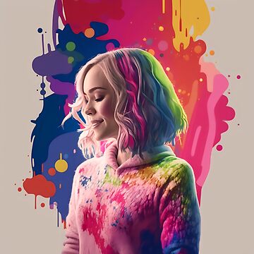 "Enid Sinclair with Colors Art" Art Board Print for Sale by ...