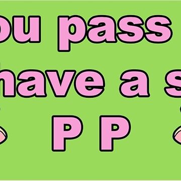 "Small PP- Bumper Sticker" Sticker for Sale by TheBrotherBean | Redbubble