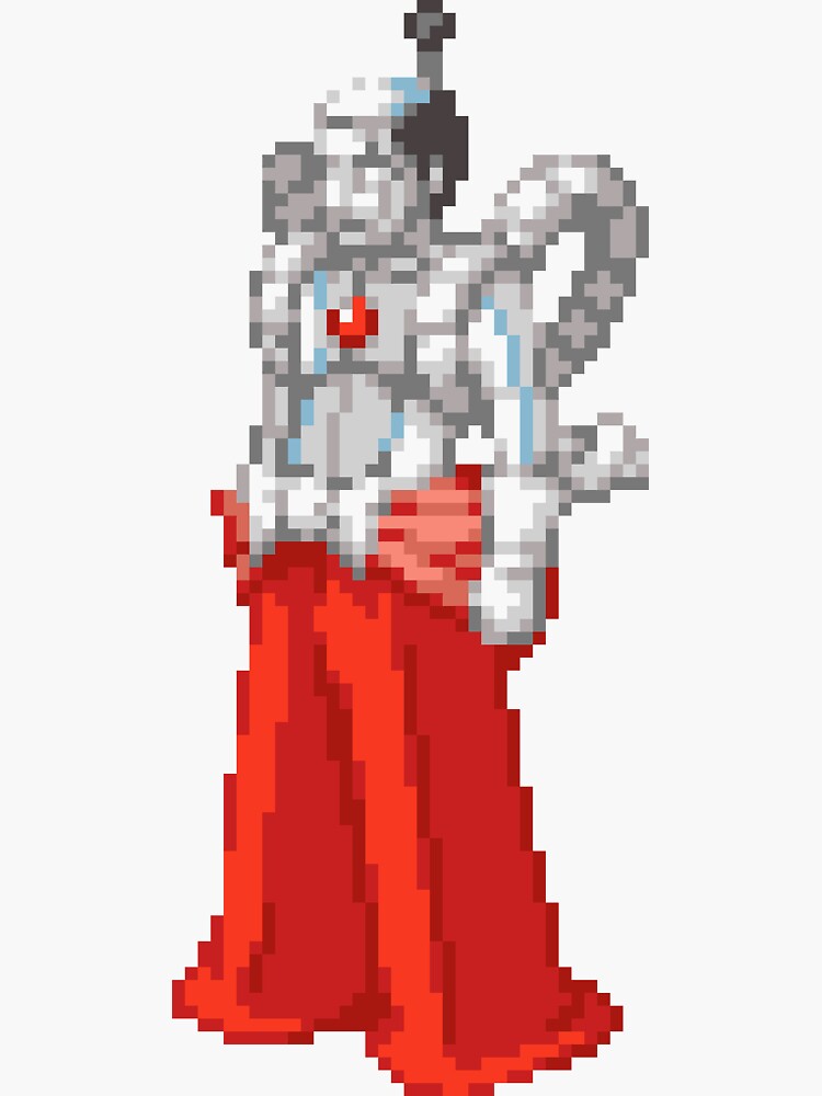 "Ace Attorney Investigations Steel Samurai Sprite" Sticker for Sale by ...