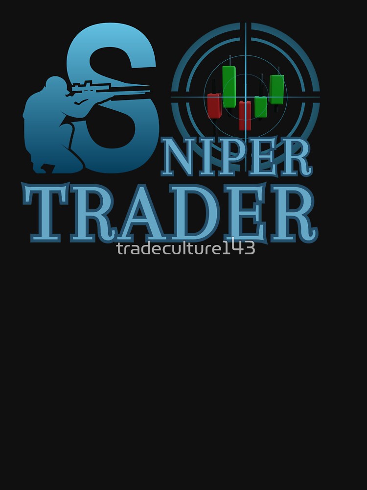 "Sniper Trader Target Scope Zoomed in on Trade" T-shirt for Sale by ...