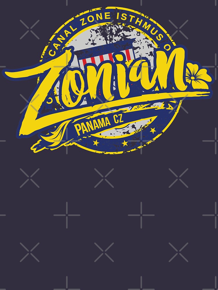 "Zonian Panama CZ - Panama Canal Zone" T-shirt for Sale by Sleazoid ...