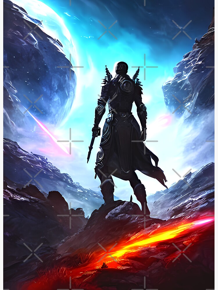 "Human/Alien War - A Warlocks Moment - AI Generated Sci Fi Concept Art ...