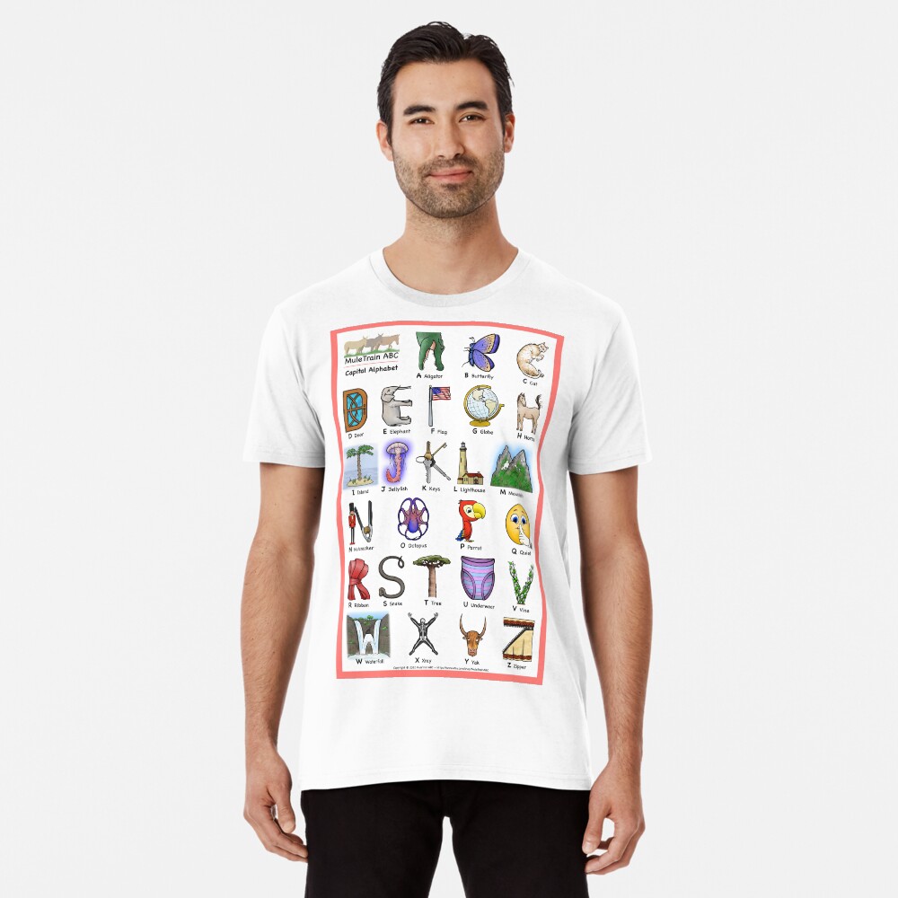 "Alphabet Poster Capital| MuleTrain ABC" Poster for Sale by ExmoMule ...