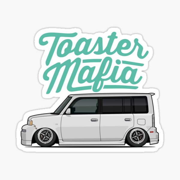 "Scion XB white" Sticker for Sale by OlegNaches | Redbubble