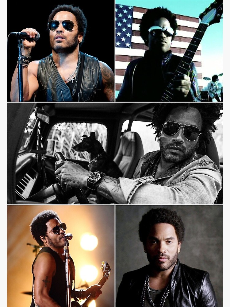 "Lenny Kravitz American singer-songwriter Ultimate Aesthetic Collage ...