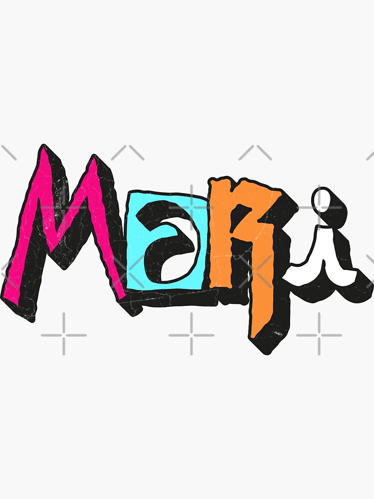 "MARI name, My name is Mari" Sticker for Sale by Danylo Mikhnievych ...