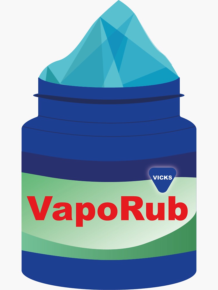 "VapoRub Ice" Sticker by jakelast | Redbubble