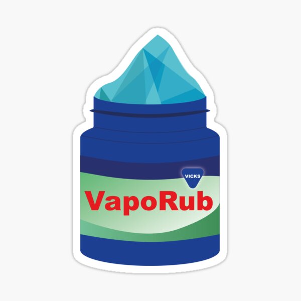 "VapoRub Ice" Sticker by jakelast | Redbubble