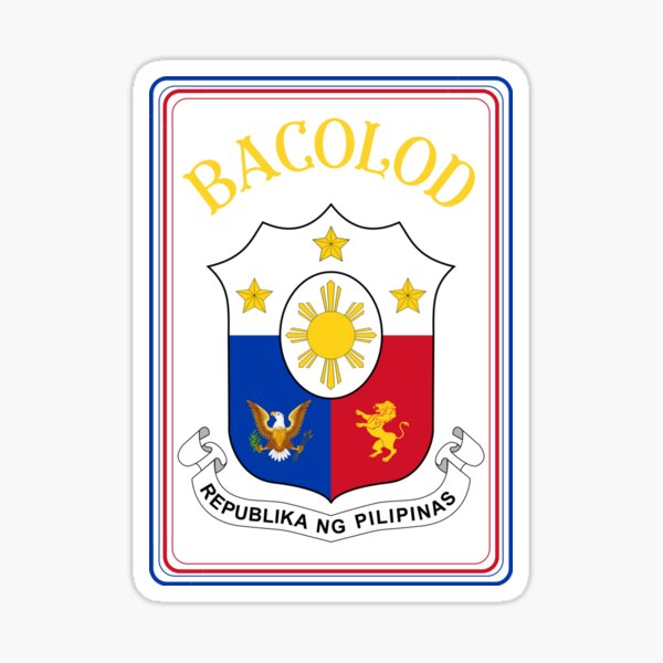 "Philippines Coat of Arms City of Bacolod" Sticker for Sale by ...