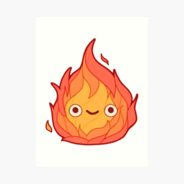"Calcifer Calcifer Calcifer Calcifer " Art Print for Sale by ...