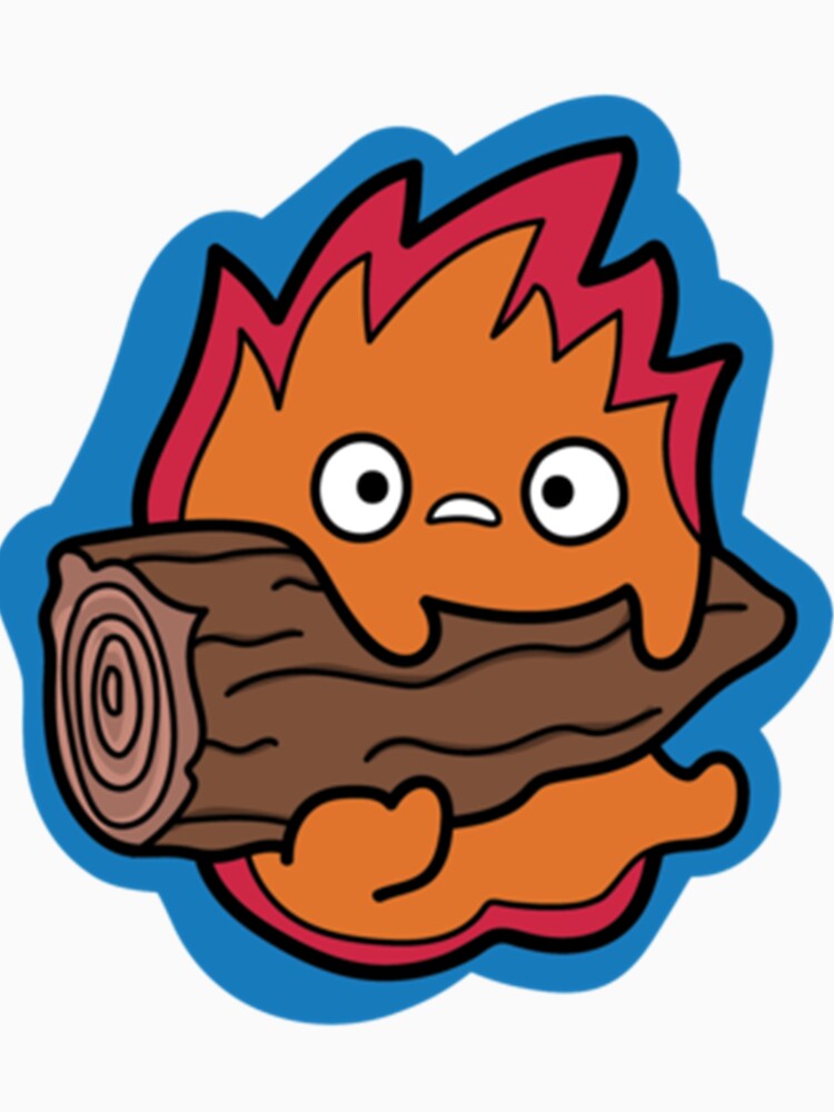 "Calcifer Howl&x's Moving Castle " T-shirt for Sale by coopercooperr ...