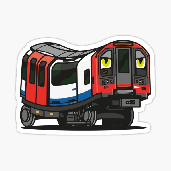 "London Tube" Sticker by Vandals | Redbubble