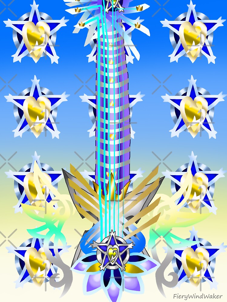 "Fusion Keyblade Guitar #53 - Ultima Weapon (BBS) & Ultima Weapon (KH2 ...
