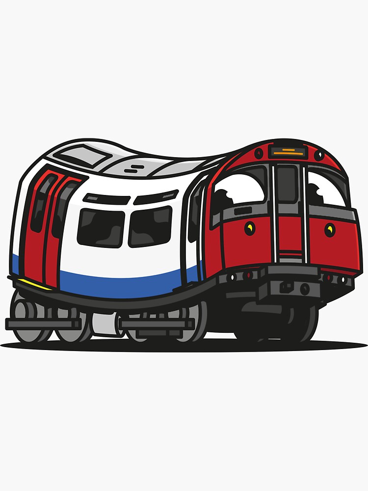 "London Underground" Sticker by Vandals | Redbubble