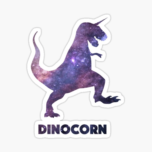 "Dinocorn" Sticker by Antichic | Redbubble