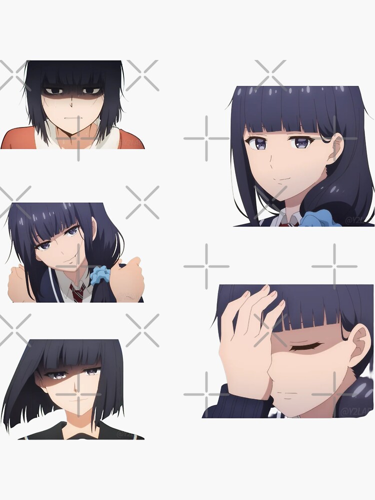 "Tomo Chan Is A Girl pack stickers " Sticker for Sale by youssef-ezz | Redbubble