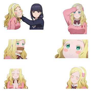 "Tomo Chan Is A Girl pack stickers " Sticker for Sale by youssef-ezz ...