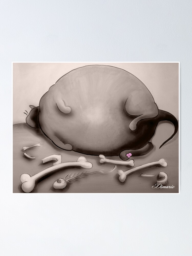 "Gluttony Revised" Poster by dimarie | Redbubble
