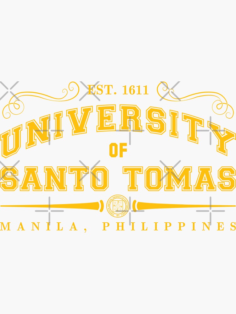 "University of Santo Tomas UST Manila Philippines Vintage Collegiate ...