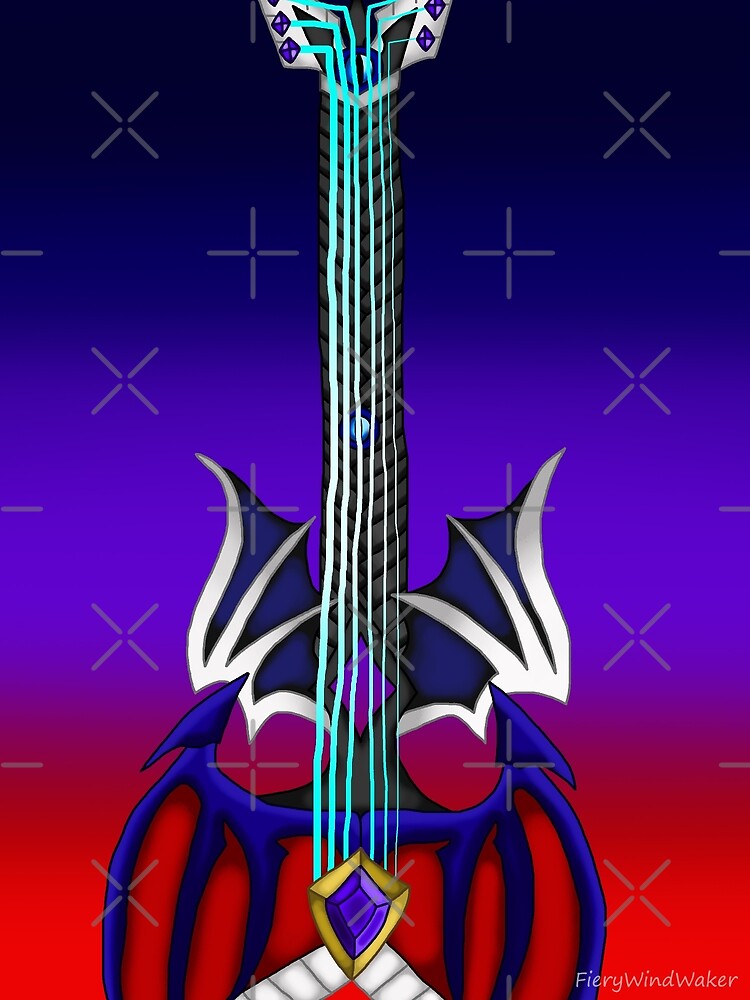 "Fusion Keyblade Guitar #59 - Oblivion & Soul Eater" Poster for Sale by ...