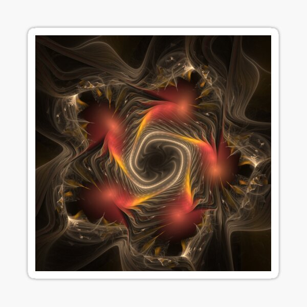 "Shattered" Sticker by bloorose | Redbubble