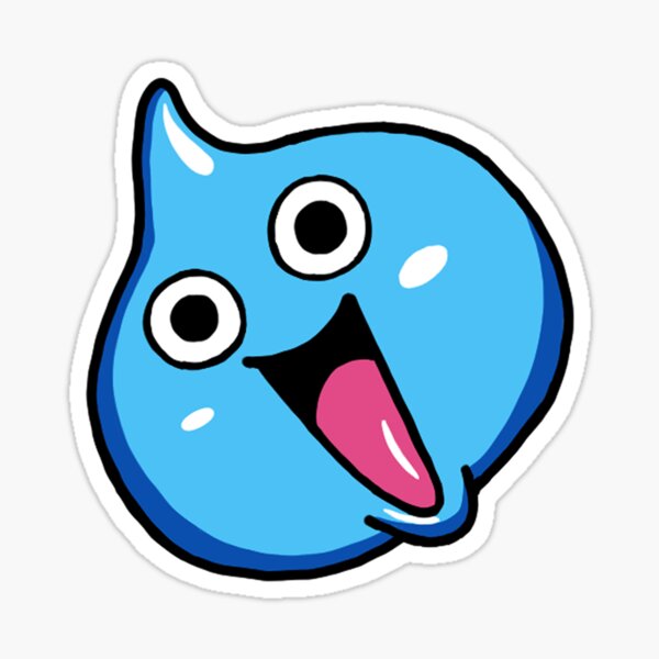 "Happy Slime" Sticker for Sale by Emmonium44 | Redbubble