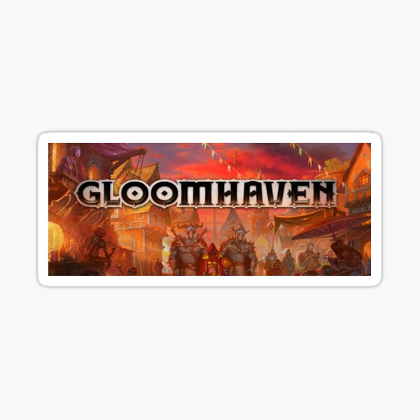 "Gloomhaven" Sticker for Sale by efitzg3 | Redbubble