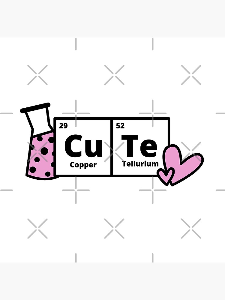"cute periodic table" Poster for Sale by Mindy Bubble | Redbubble