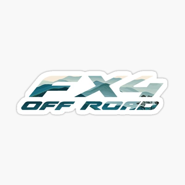 "FX4 Off Road" Sticker for Sale by TheSilverString | Redbubble