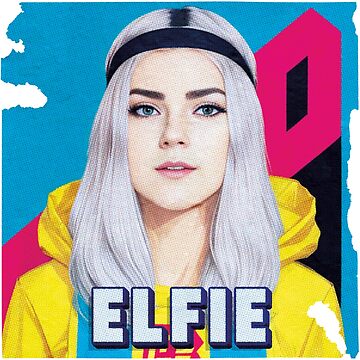 "eva elfie" Sticker by Neonkerely | Redbubble